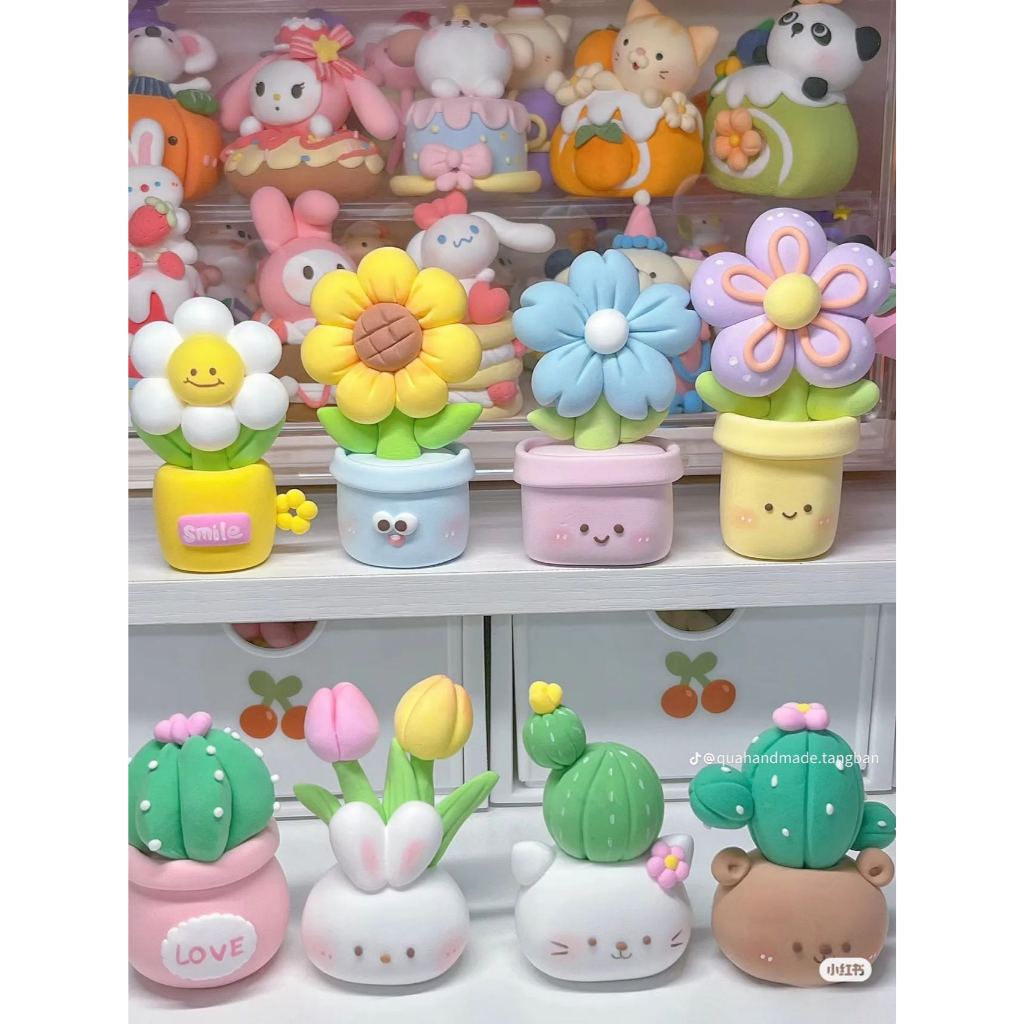 HDR 24pcs Assorted Color Air Dry Clay Reusable Non-toxic Clay Squishy ...