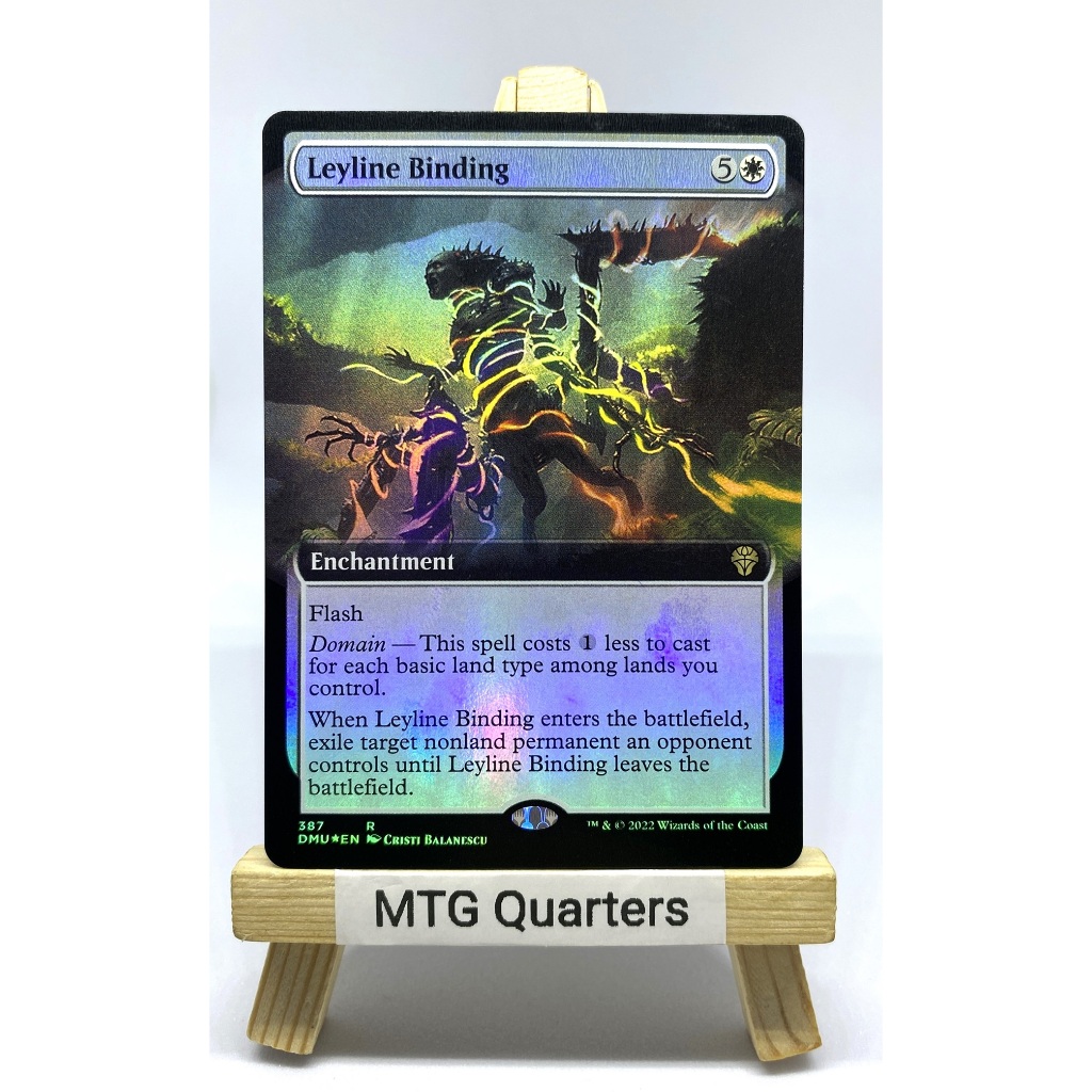 MTG Proxy Card - Leyline Binding (Extended Art Foil) | Dominaria United ...