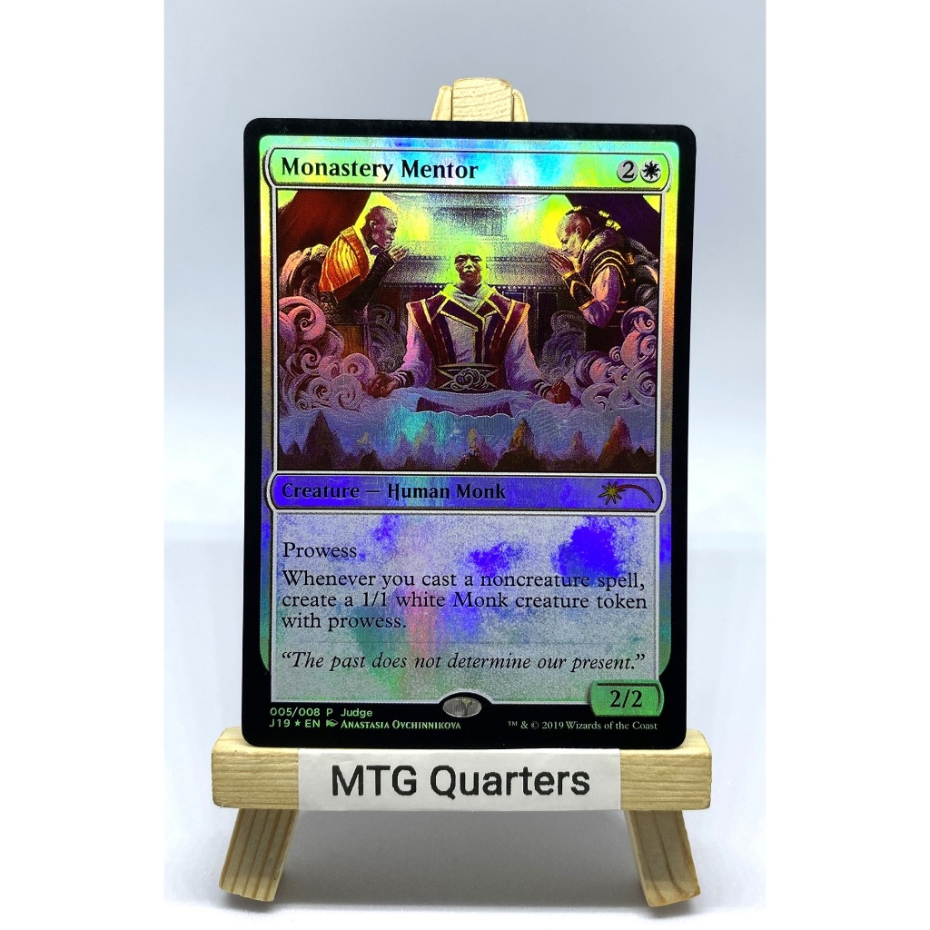 Pr0xy Card - Monastery Mentor (Foil) | Judge Gift Cards 2019 (J19 ...