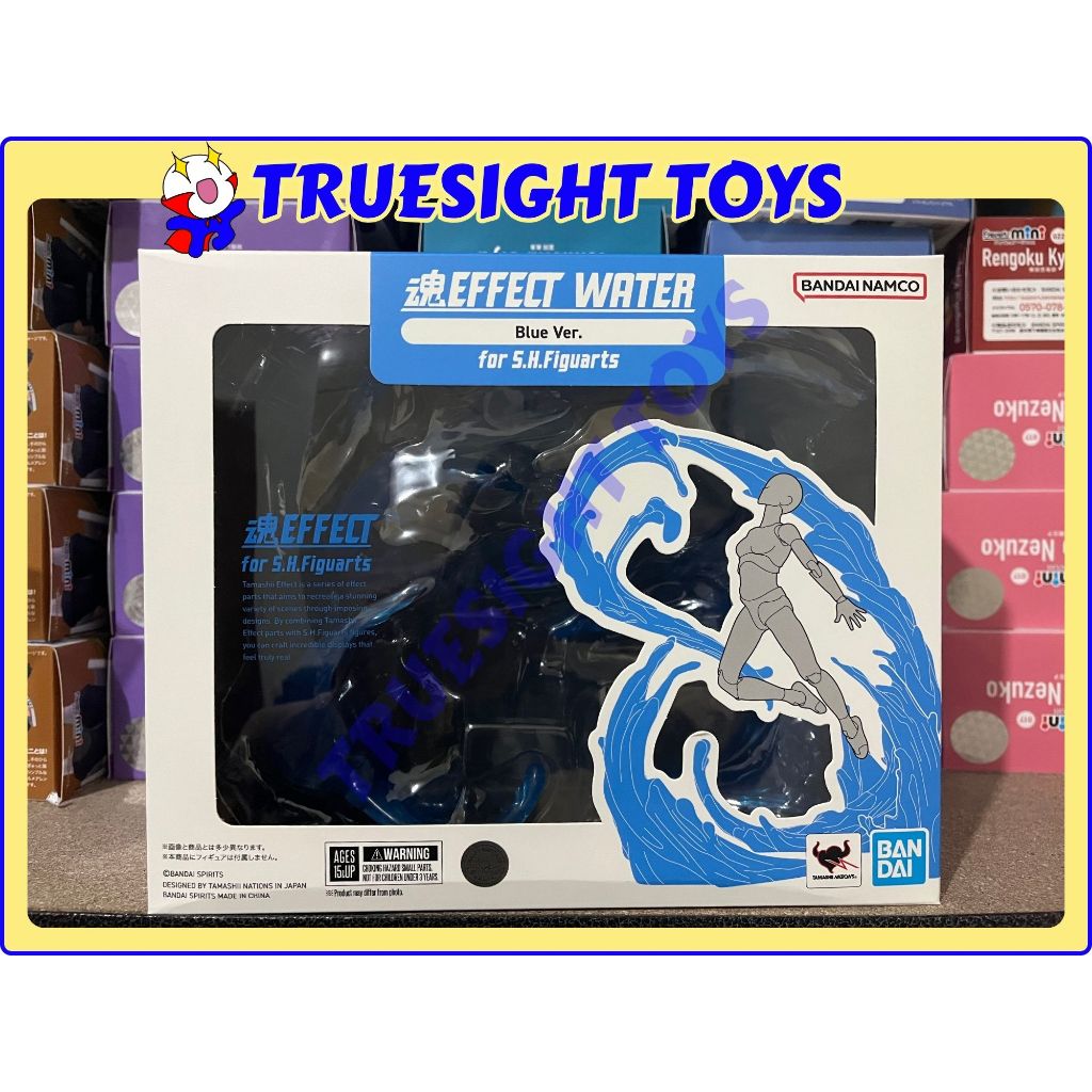 Bandai SH Figuarts SHF Tamashii Effect Water Blue ver | Shopee Philippines
