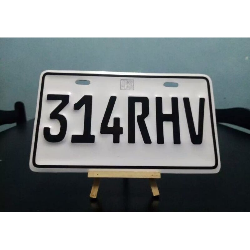 GALVANIZE METAL EMBOSSED NUMBER COLOR CODING AND DESIGN | Shopee ...