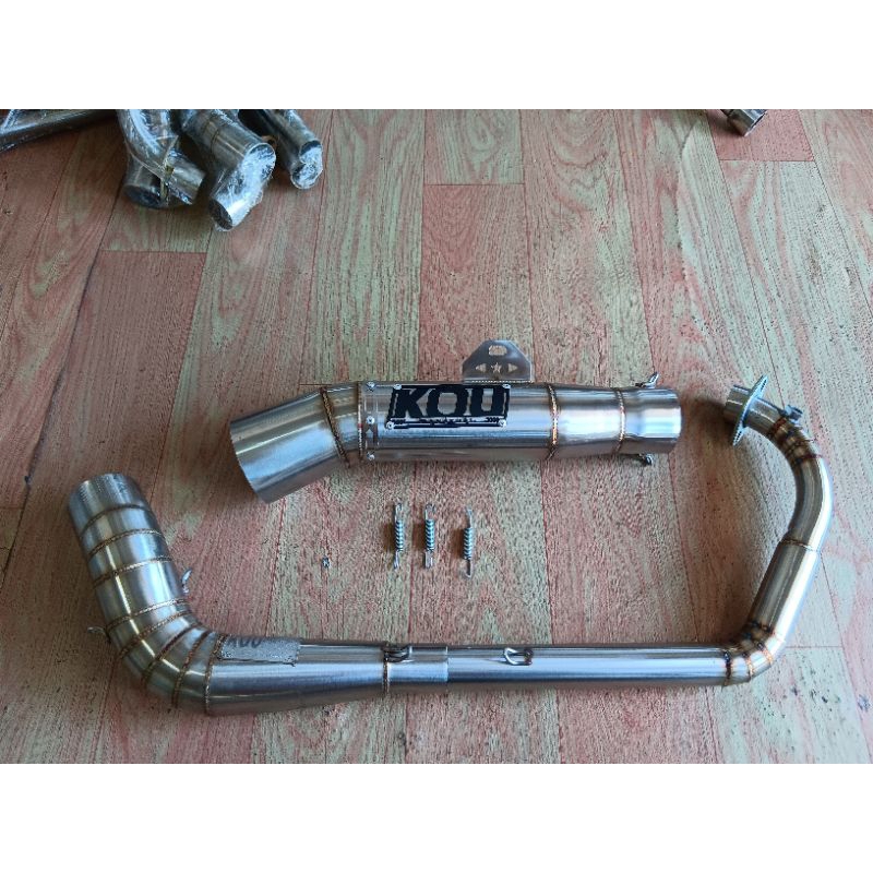 Raider 150 fi 63mm super open Loudest pipe | Shopee Philippines