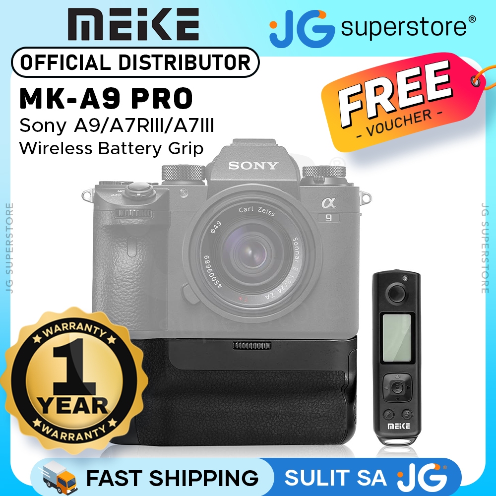 Meike MK-A9 Pro 2.4 GHz Remote control Battery Grip Holder Original for ...