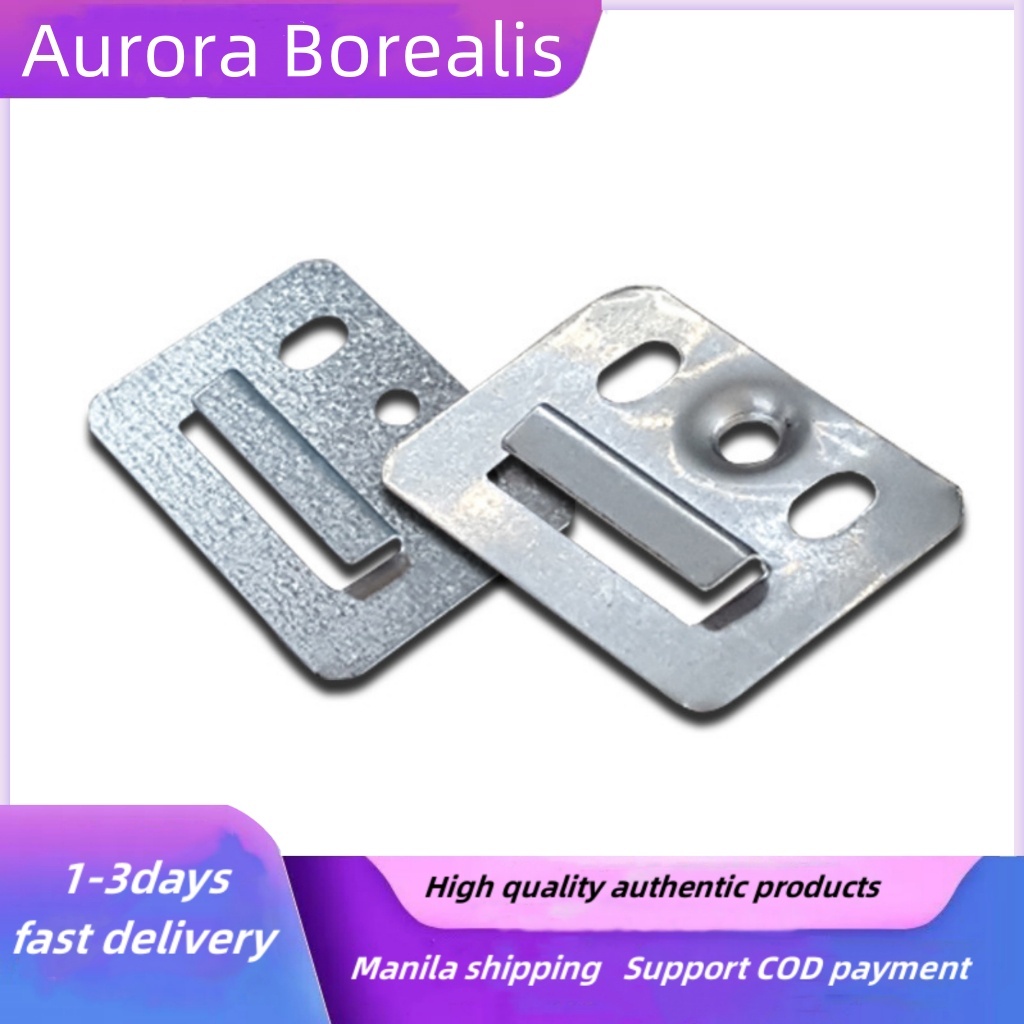 30pcs/50pcs/100pcs/200pcs Wall Cladding Clip Metal PVC Wall Panel Clip ...