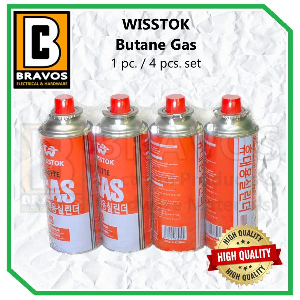 WISSTOK Butane Gas Portable Stove 220g High Quality Korean Piece & Set ...