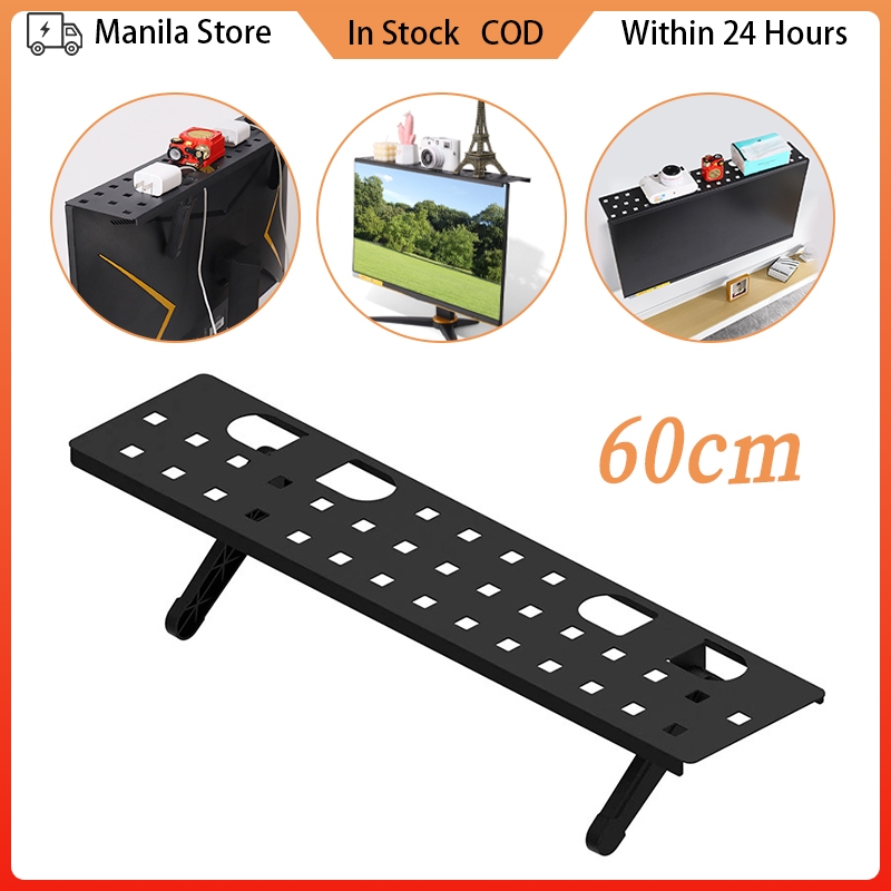 Computer Monitor Top Bracket Punch-Free Router Holder Stand TV Set-Top ...