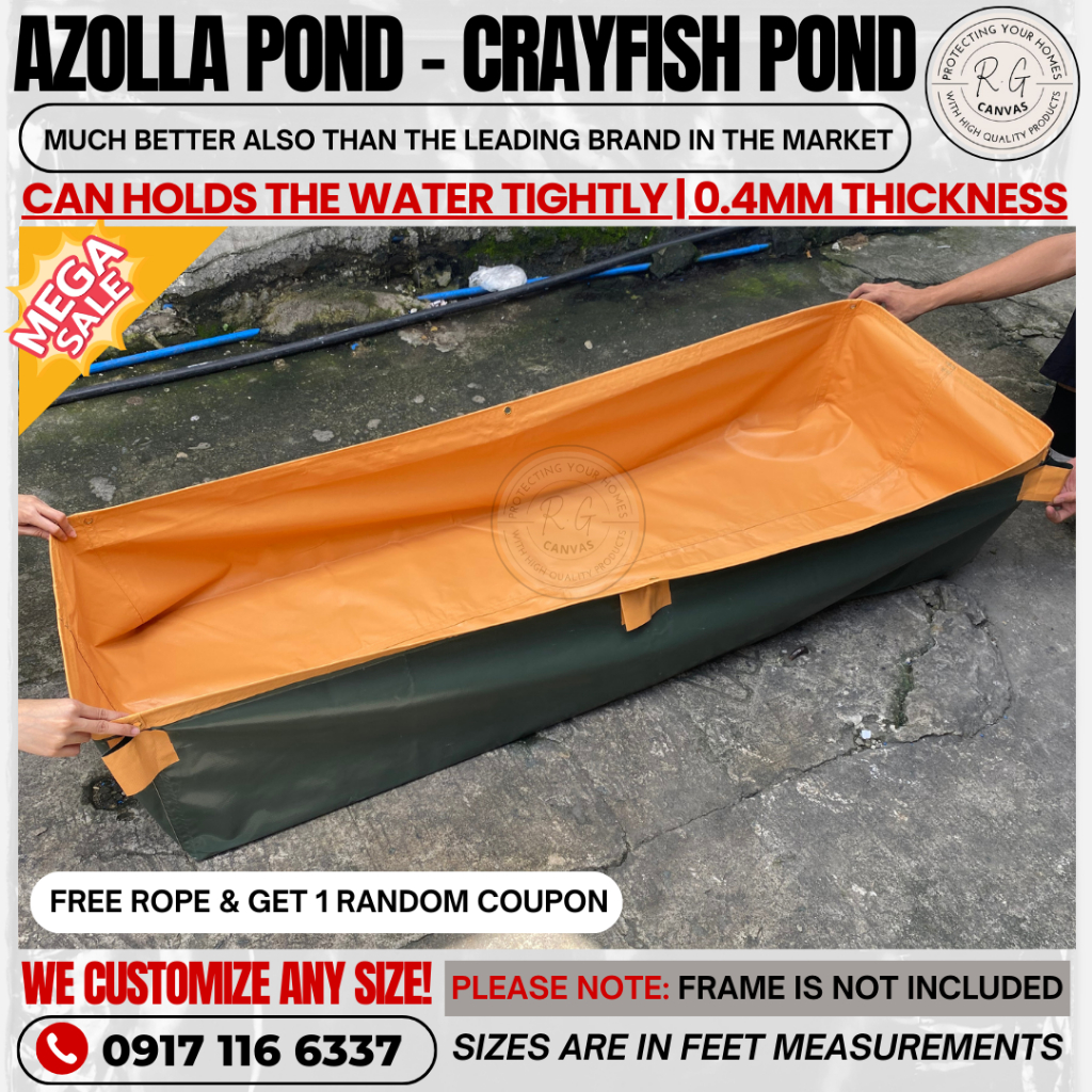 Azolla Pond Trapal 4x5x1ft Original S400 Heavy duty Can Holds Water ...