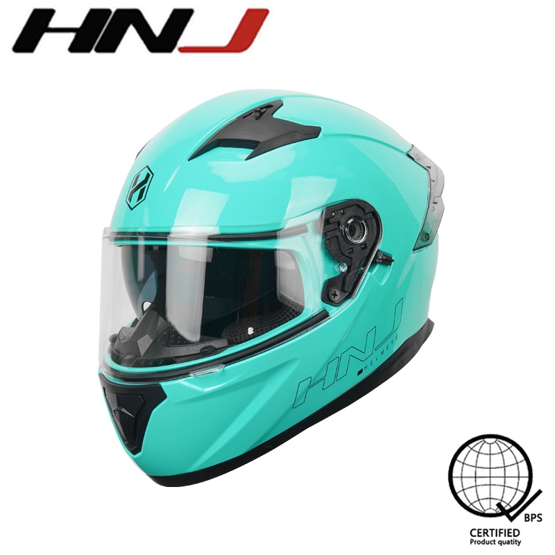 HNJ 983 SHADOW Design Full Face Dual Visor Motorcycle Helmet | Shopee ...