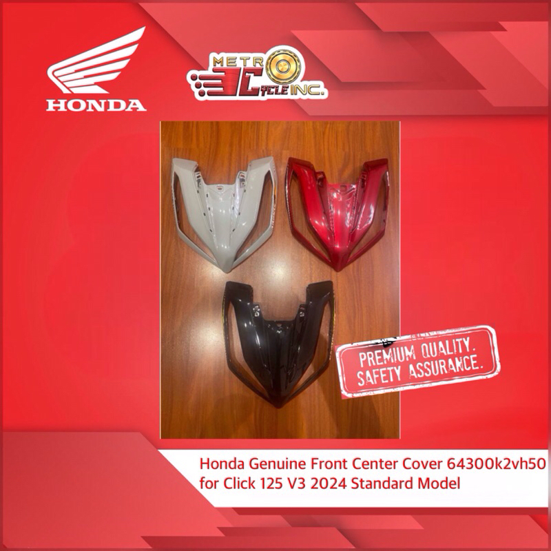 Honda Genuine Front Center Cover 64300K2VH50 for Click 125 v3 2024 ...