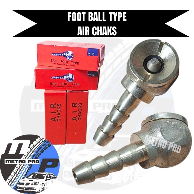 Air Chuck Tire Inflator Closed End Hose Barb Fittings Made In Taiwan ...