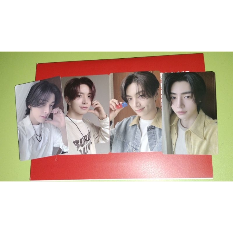 ENHA ROMANCE UNTOLD OFFICIAL PHOTOCARD ANSWER ORANGE BLOOD MANIFESTO ...