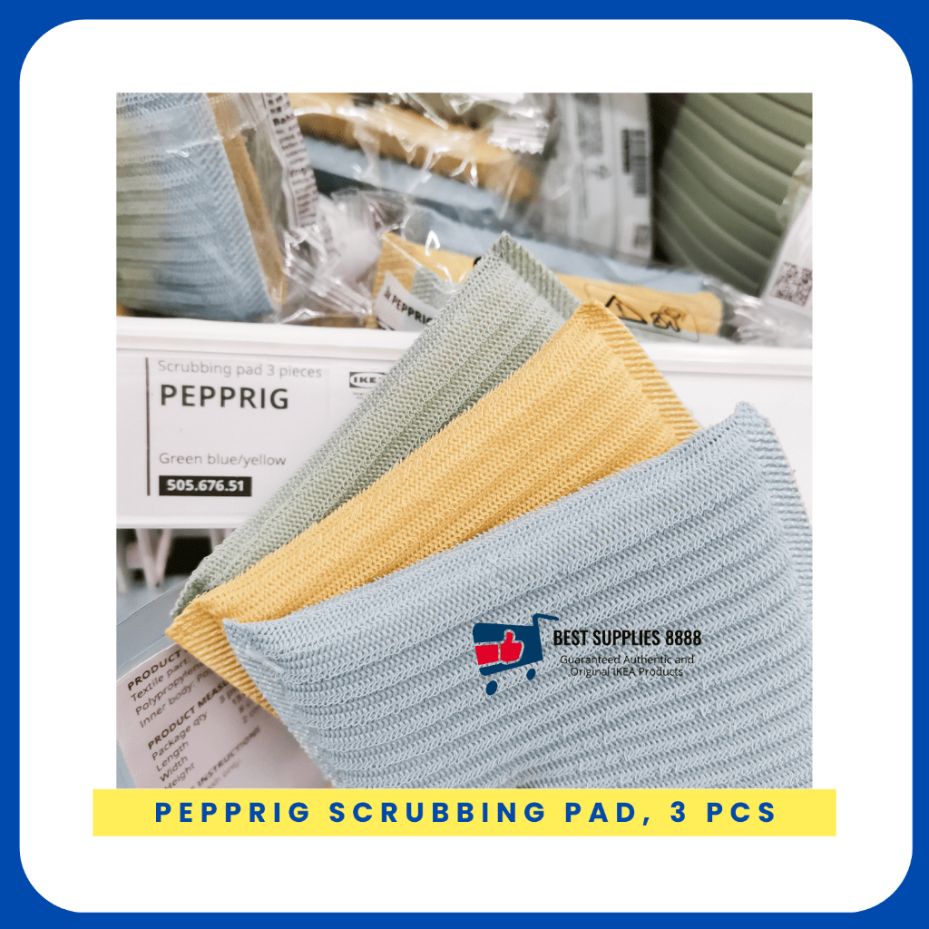 BestSupplies Authentic PEPPRIG Scrubbing pad, dishwasher, plate pot pan ...