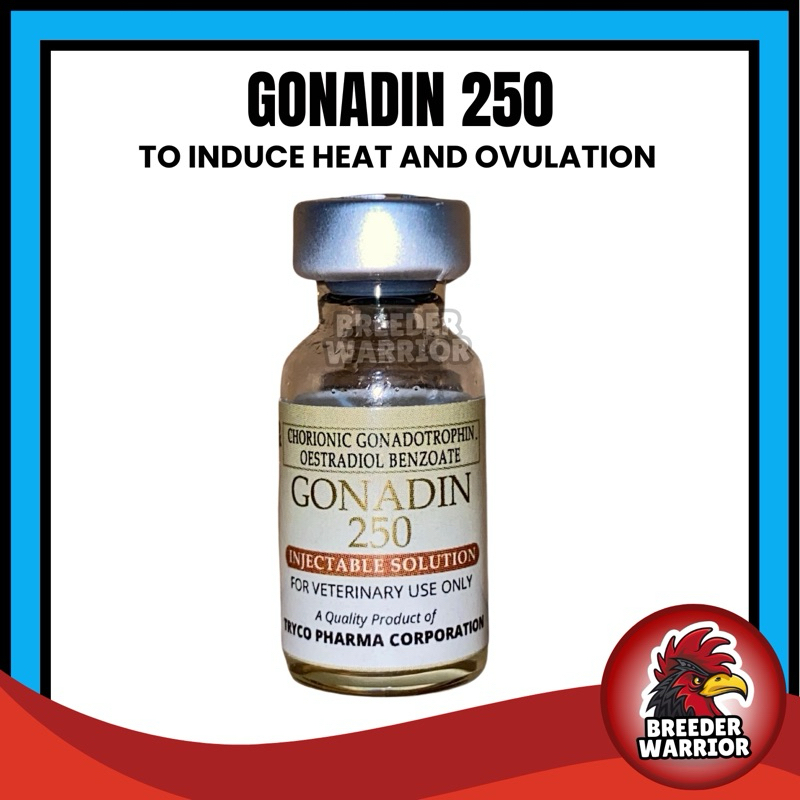 Gonadin 250 2ml Chorionic Gonadotrophin (ACTUAL PHOTO) | Shopee Philippines