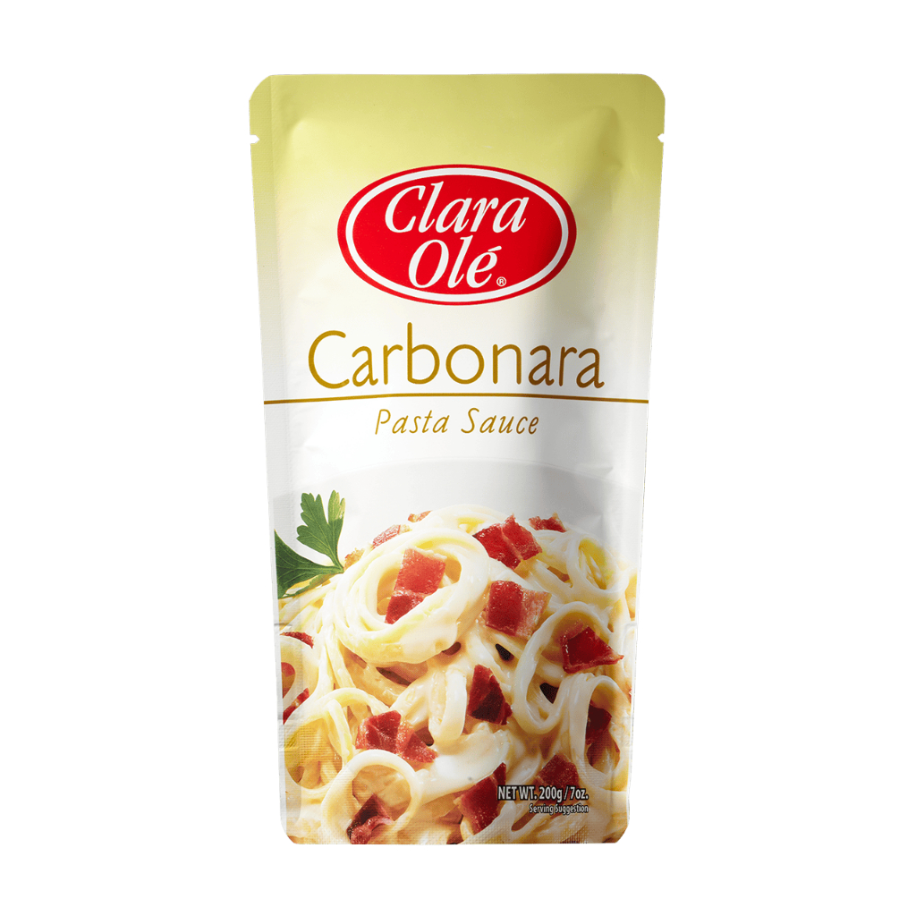 Clara Ole Carbonara Pasta Sauce 200g | Shopee Philippines