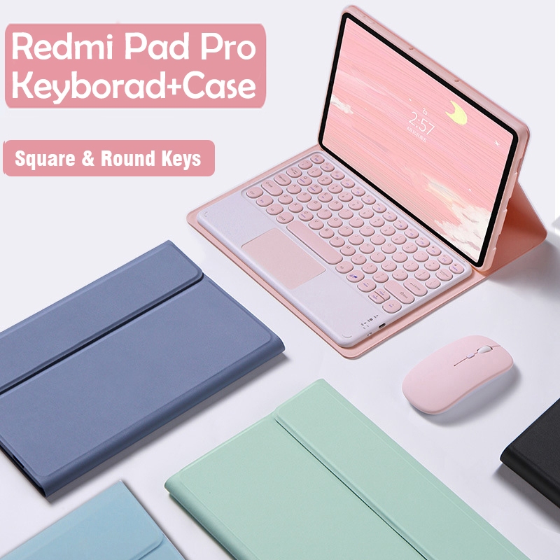 Redmi Pad Pro 5G 12.1 Keyboard Case for Xiaomi pad se Bluetooth ...