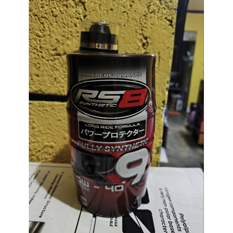 RS8 R9 Fully Synthetic Engine Oil for automatic and underbone (800 ml ...