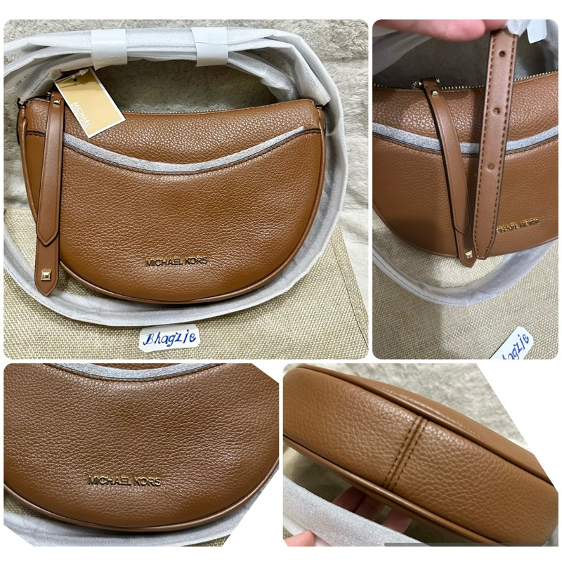Original MK Dover Small Half Moon Crossbody | Shopee Philippines