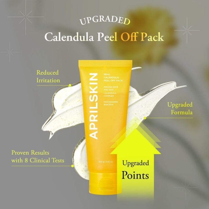 April Skin Real Calendula Peel Off Mask | Shopee Philippines