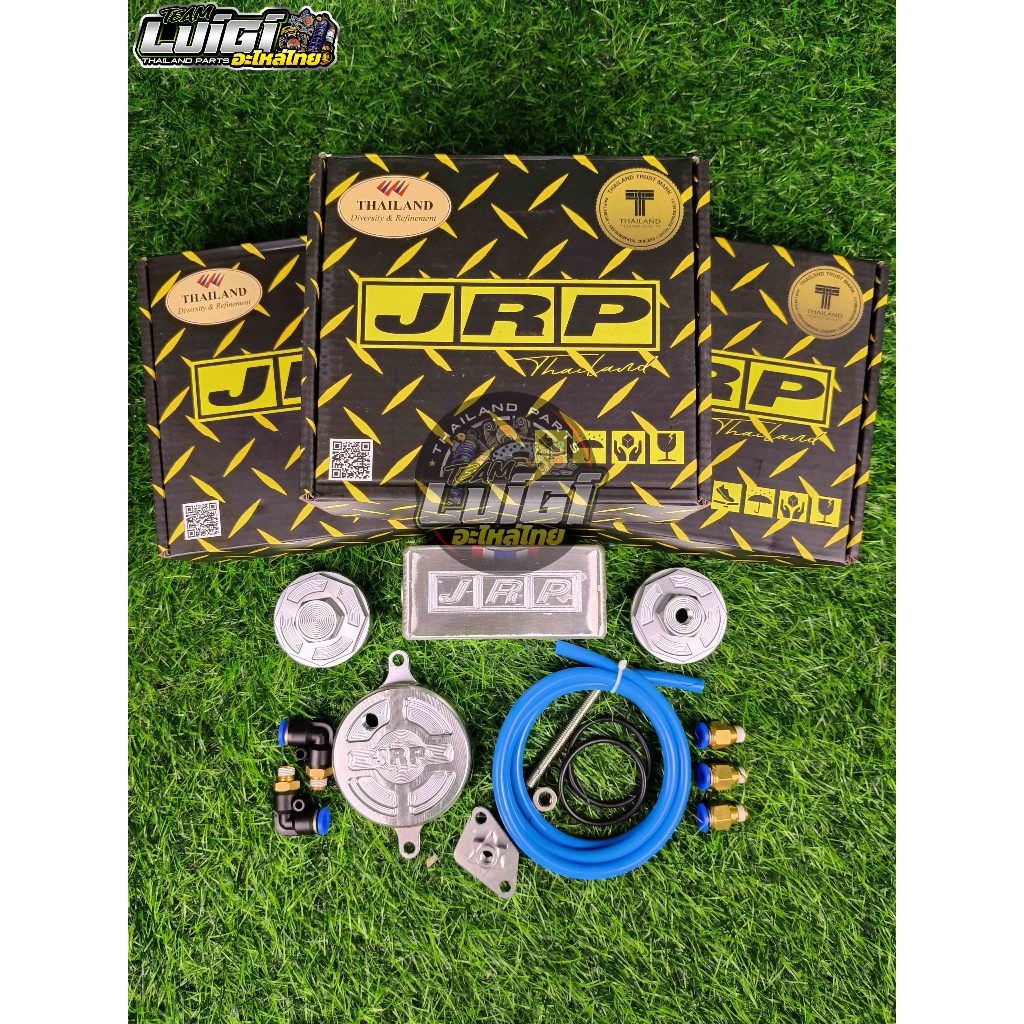 JRP TAPPET COVER ASSEMBLY WITH OIL CATCHE & BREATHER HOSE WAVE 125 ...