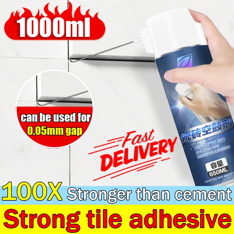 Fast-Curing Tile Adhesive Repair Glue - Anti-Crack Solution for Hollow ...