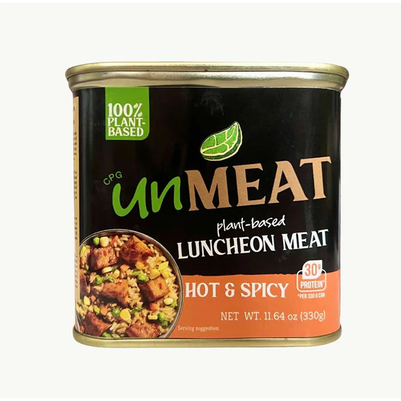 UnMeat Plant-based Luncheon Meat - Hot & Spicy 330g - Made in ...