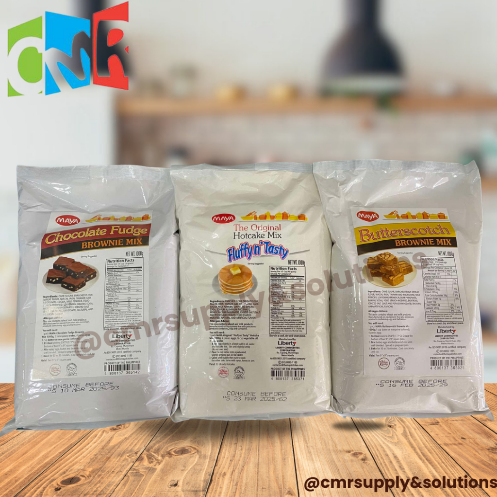MAYA HOTCAKE / Chocolate Fudge / Butterscotch Mix 1kg. | Shopee Philippines