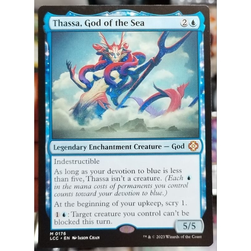 Thassa, God of the Sea (Magic the gathering) | Shopee Philippines