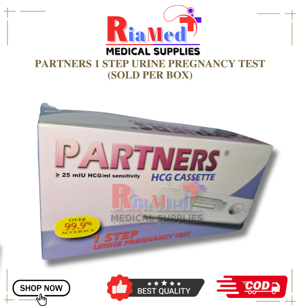 PARTNERS PREGNANCY TEST KIT (100pieces) | Shopee Philippines