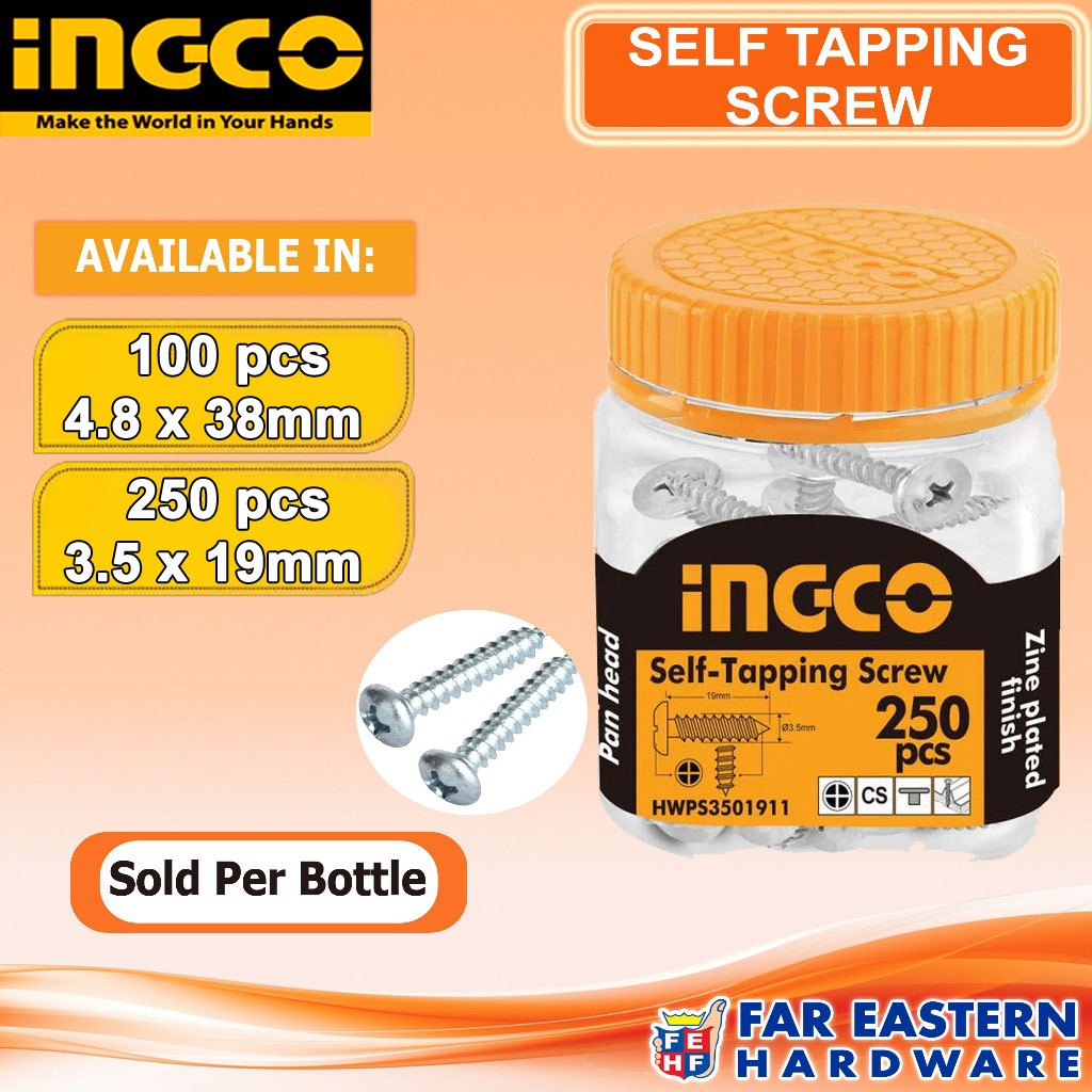 INGCO Self Tapping Screw INHT | Shopee Philippines