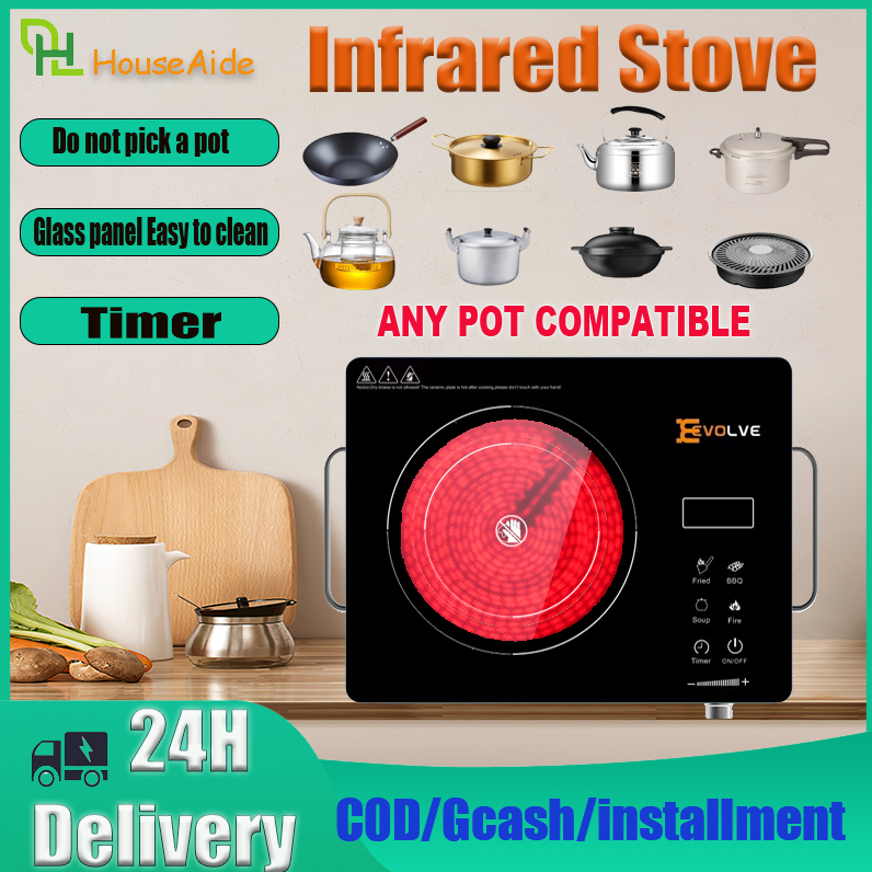 Houseaide Electric Stove Inverter Induction Cooker Ceramic Infrared ...