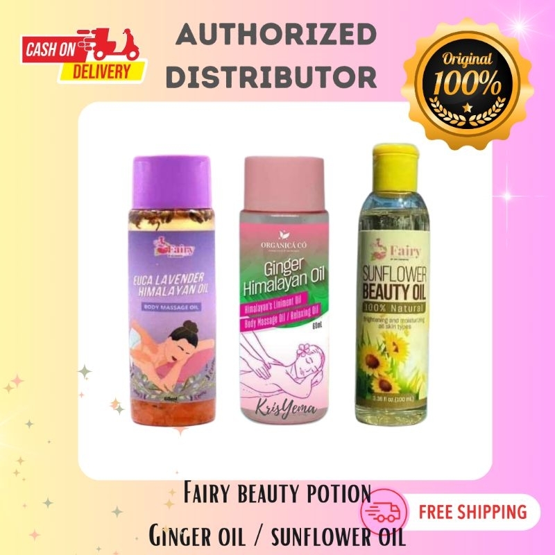 FBP Ginger Himalayan Oil / Euca Lavender Himalayan / Sunflower Oil ...