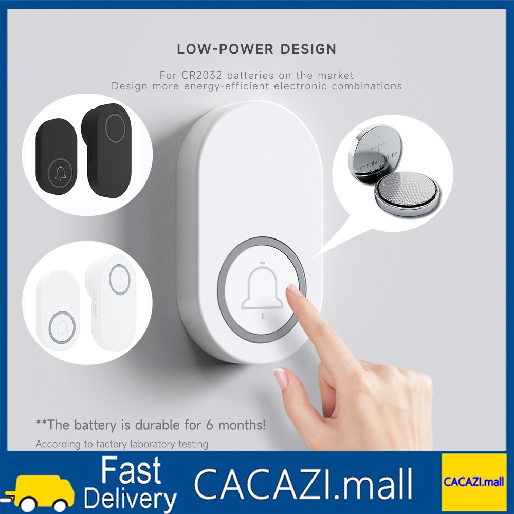 Doorbell wireless waterproof outdoor door bell Endurance Electronic ...