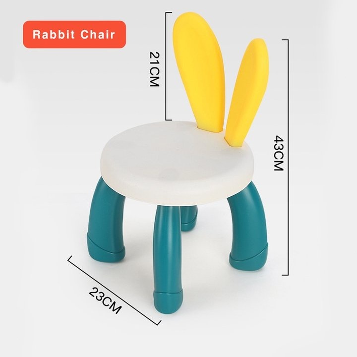 Multi-Function Blocks Table and Chair For Kids rabbit chair only chair ...