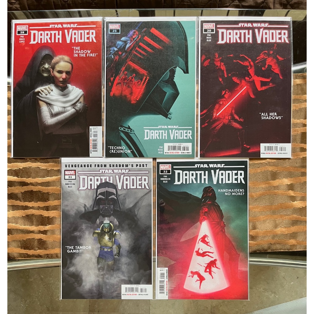 Star Wars Darth Vader by Pak - Return of Handmaidens Complete Set of 5 ...