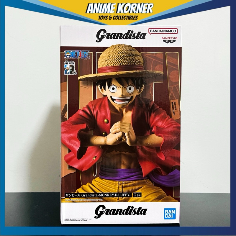 Banpresto Grandista Monkey D. Luffy One Piece BIG FIGURE (21cm ...
