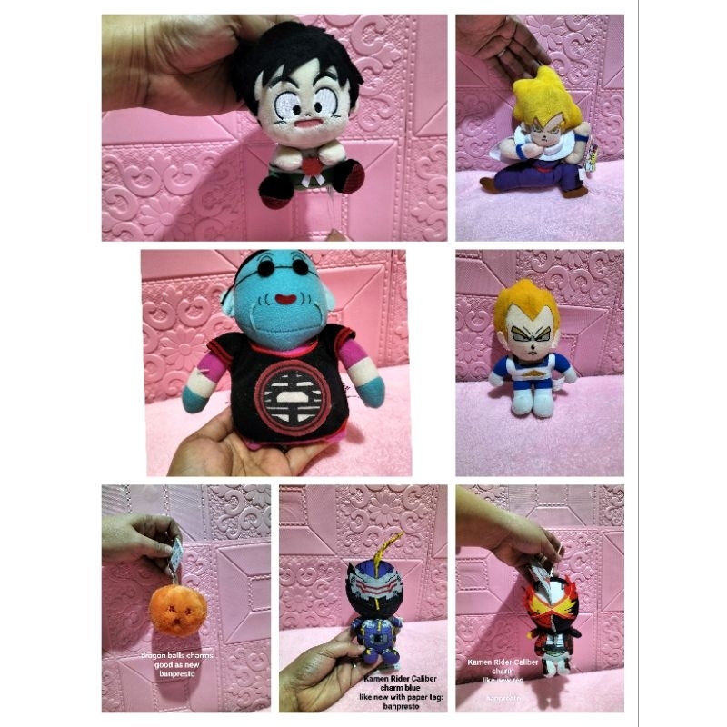 KAMEN RIDER CALIBER DRAGON BALL Z PLUSHIES STUFFTOYS MAJINBU | Shopee ...