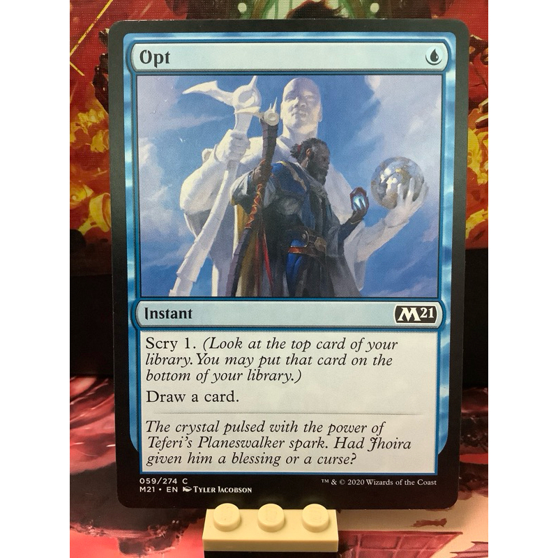 MAGIC: The Gathering - Opt (Core Set 2021 / Dominaria / Ixalan / Throne ...