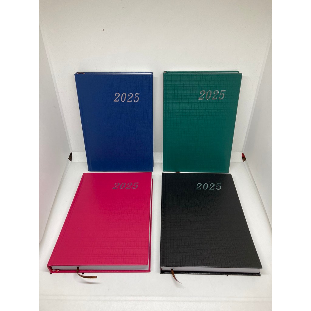 Uniqueshopph 2025 Planner Hard Bound Board Notebook Diary Planner ...