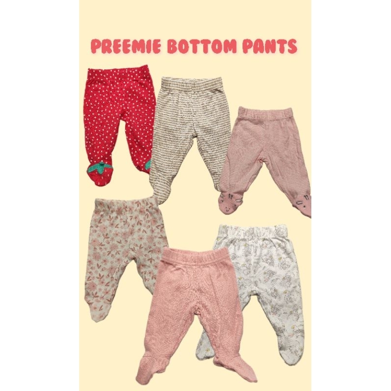 Premature Baby Clothes Preemie Pants | Shopee Philippines