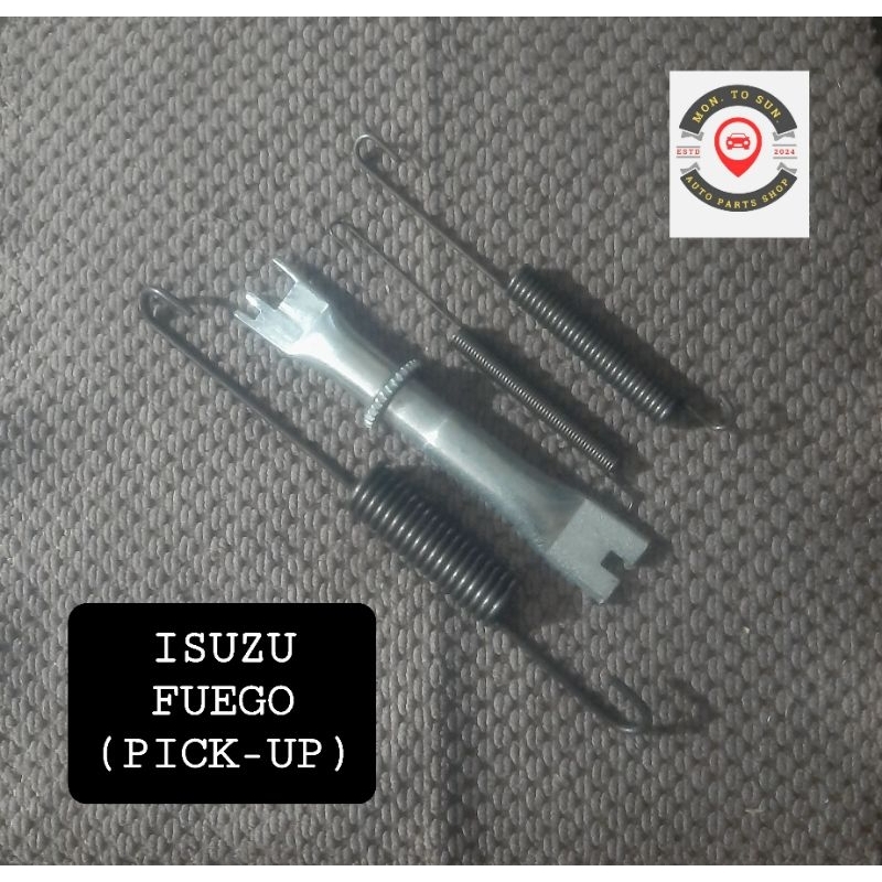 3 Pieces Brake Shoe Spring with Adjuster for Isuzu Fuego (Pick-up ...