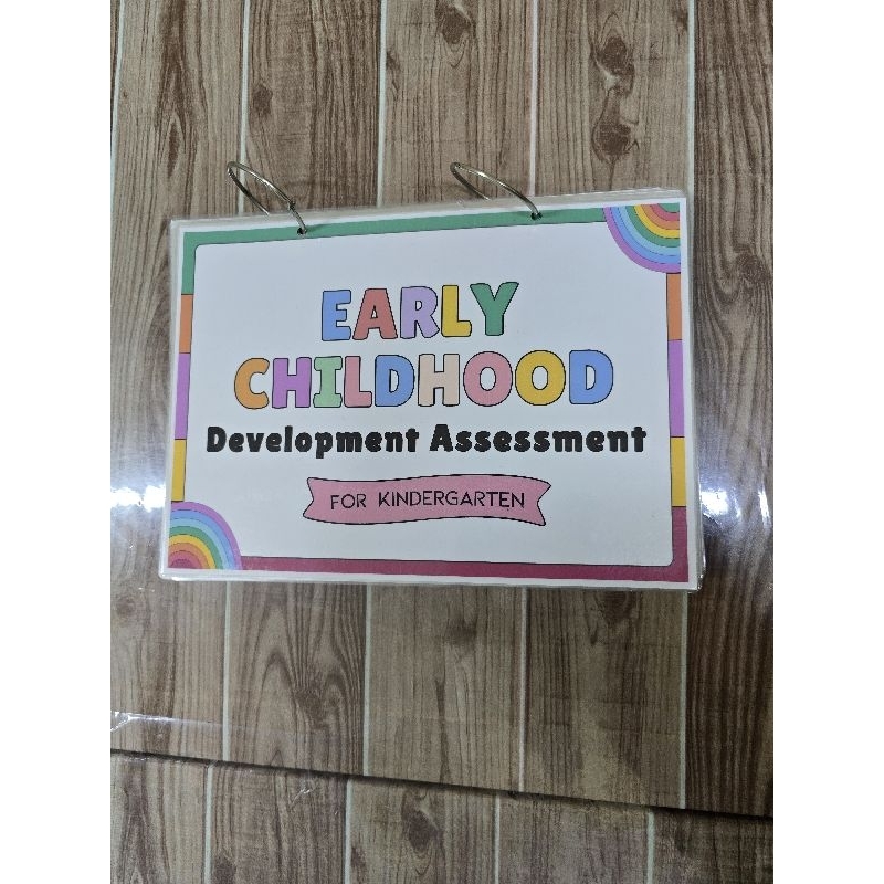 ECCD ASSESSMENT TOOL FOR KINDERGARTEN | Shopee Philippines