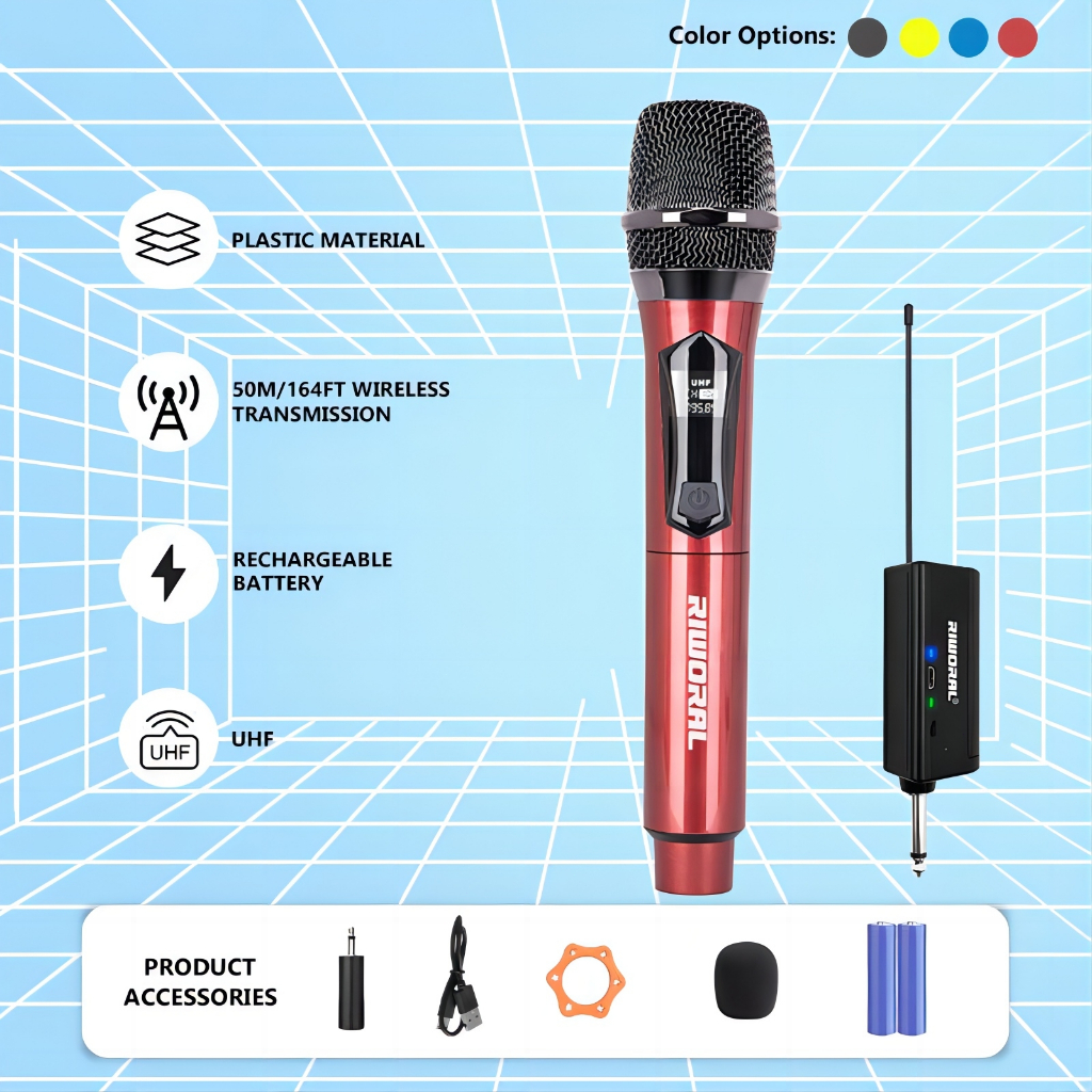 floating microphone dual microphone wireless microphone receiving ...