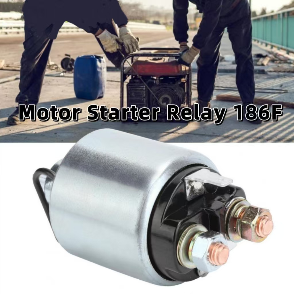 Motor Starter Relay Solenoid Switch Generator Accessory Fit for 178/186 ...