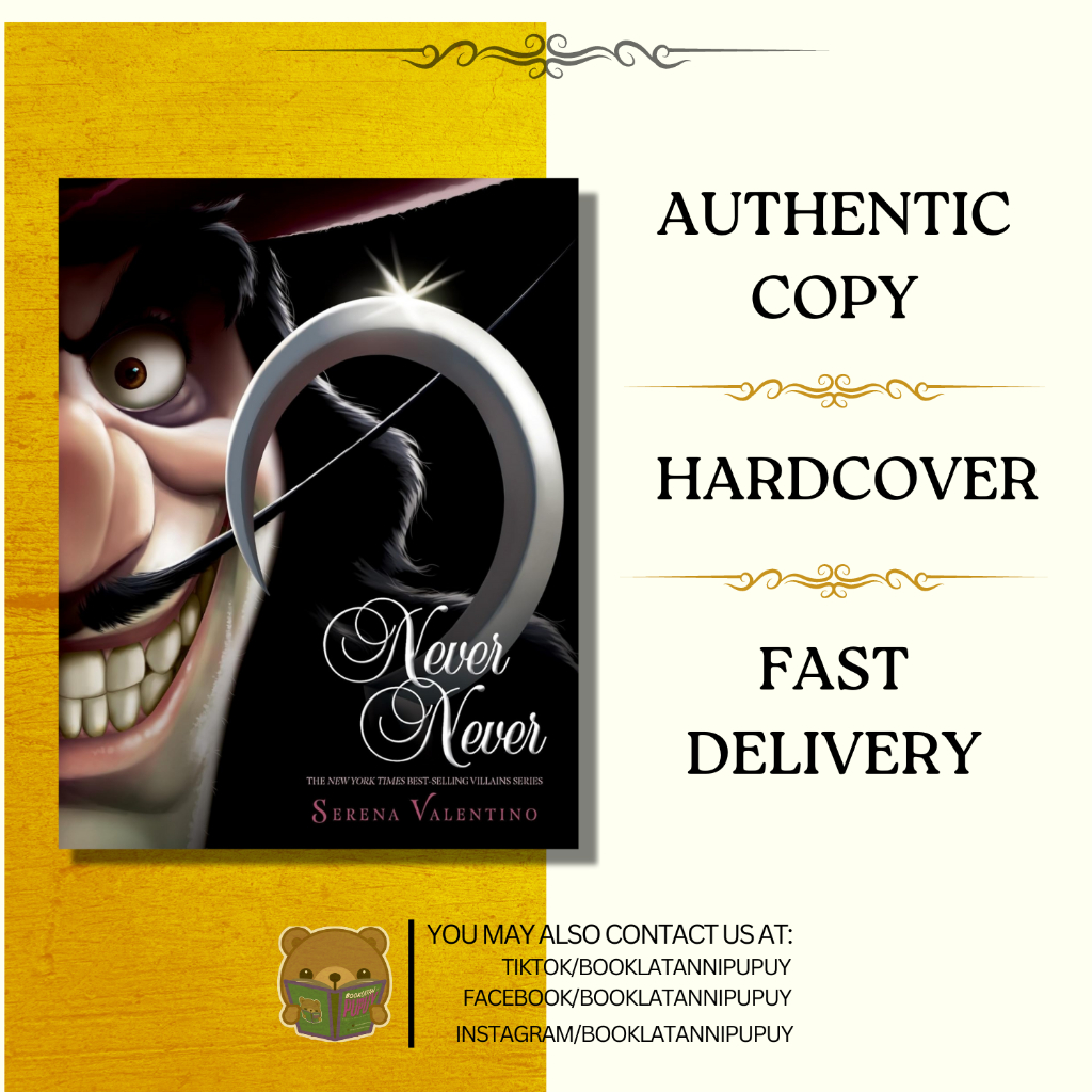 Disney Villains Books Series Never Never Book 9 HARDCOVER | Shopee ...