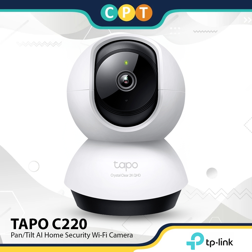 Tp-Link Tapo C220 New Pan/Tilt AI Home Security Wi-Fi Camera | Shopee Philippines