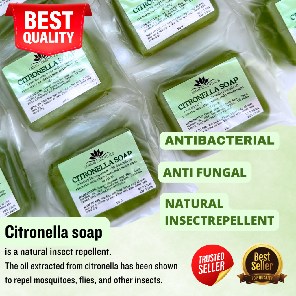 Citronella Soap Protect Skin Insect Repellent Even Skin Tone, Clear ...