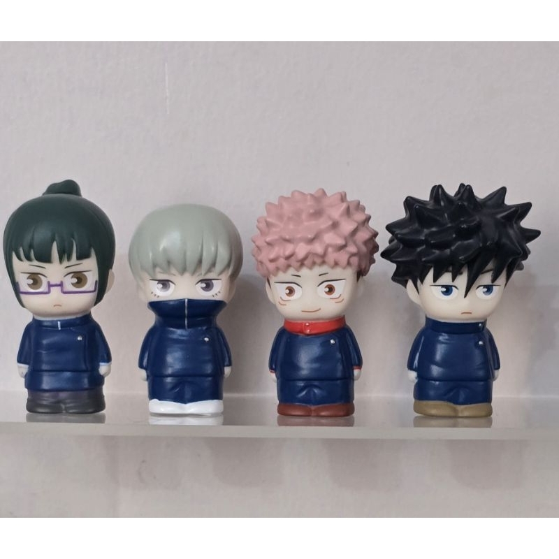 Authentic JJK Jujutsu Kaisen Chibi Mini Figures Finger Puppets | Shopee ...