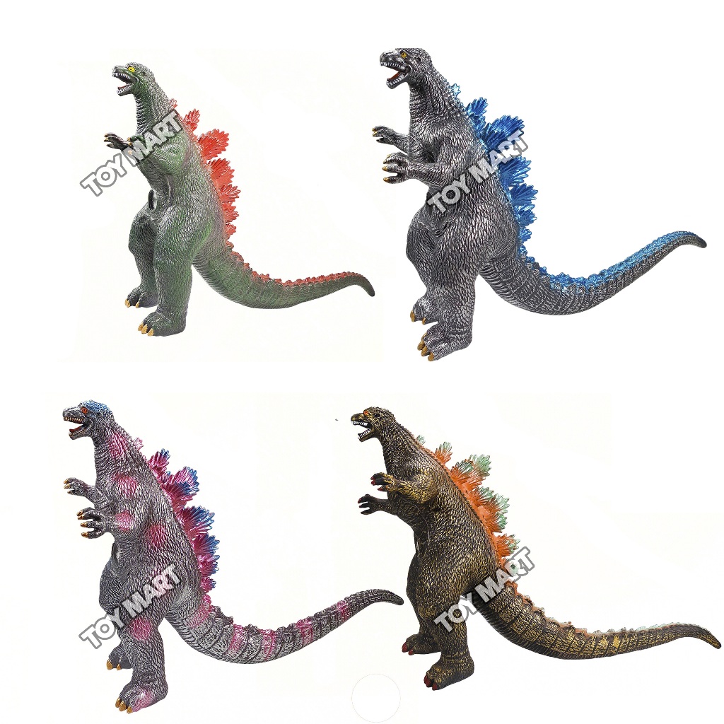 18 Inches Godzilla Toy with Interactive Sound and Light Features ...