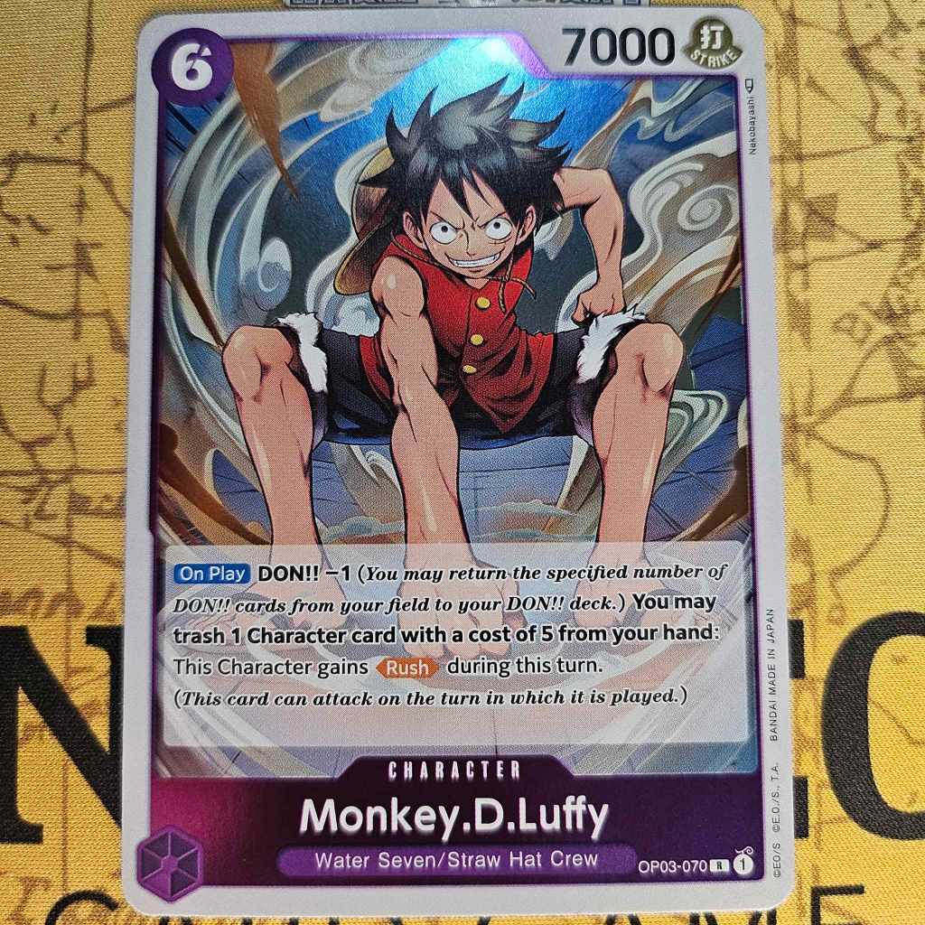 One Piece TCG [ENGLISH] OP03-070 R Monkey.D.Luffy [ENGLISH VERSION] | Shopee Philippines