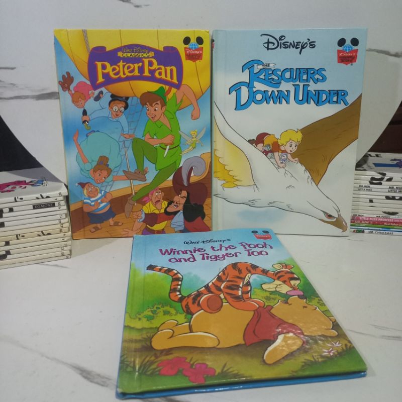 TheREDLibrary - Disney Books Bedtime Story Peter Pan Winnie the Pooh ...